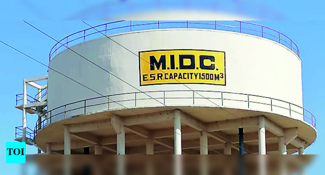 Midc: New Water Tank Of 15l Litre Capacity Set Up By Midc At Sinnar ...
