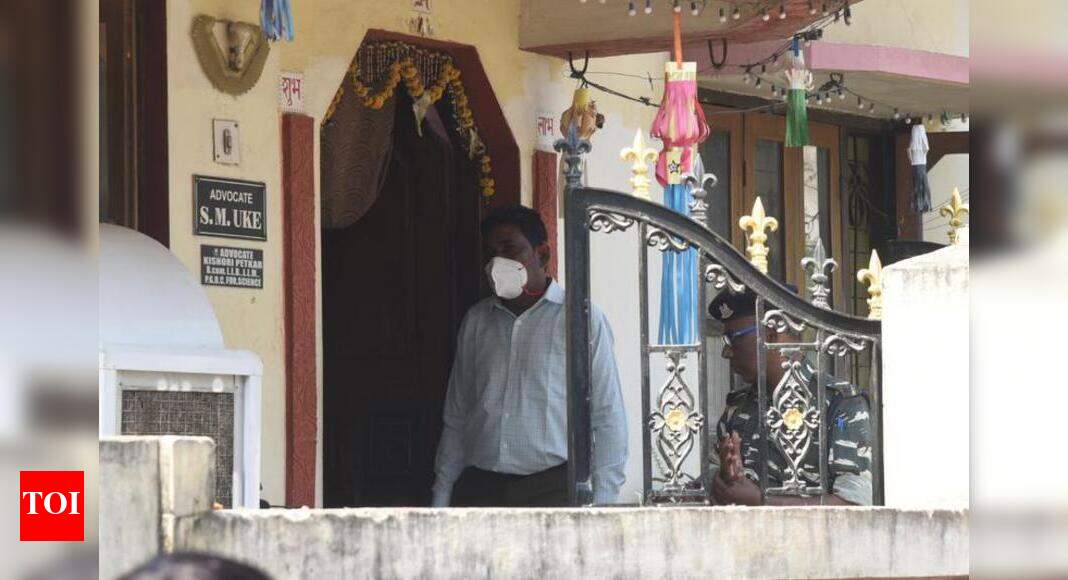 Police chief came to know of ED raid at 7am | Nagpur News - Times of India