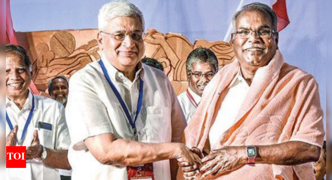 Balakrishnan: Balakrishnan Re-elected State Secretary Of Cpm | Madurai ...