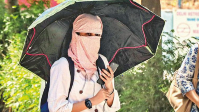 At 42.3c, City Sees Highest Temp Of Season | Gurgaon News - Times of India