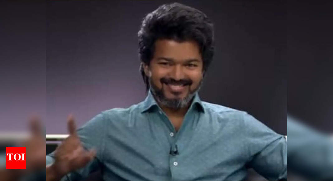 A glimpse of Vijay's first TV interview after 10 years | Tamil Movie ...
