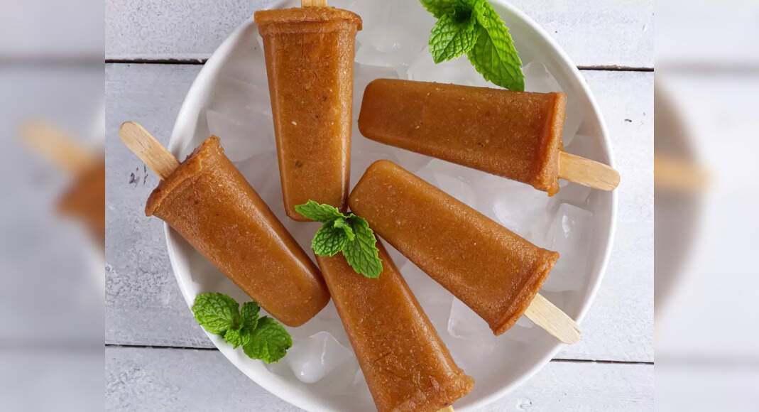 Chikoo Popsicle Recipe: How to Make Chikoo Popsicle Recipe | Homemade ...