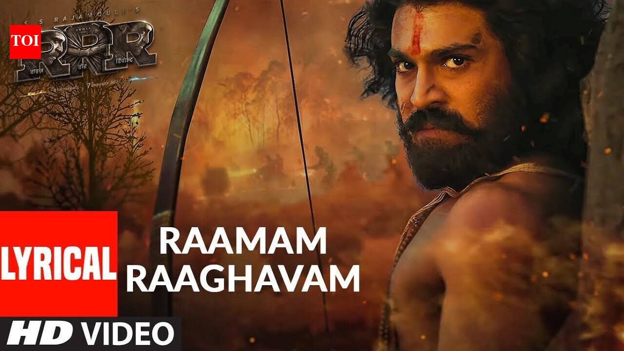 RRR | Hindi Song - Raamam Raaghavam (Lyrical)