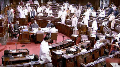 BJP issues whip to its Rajya Sabha members | India News - Times of India