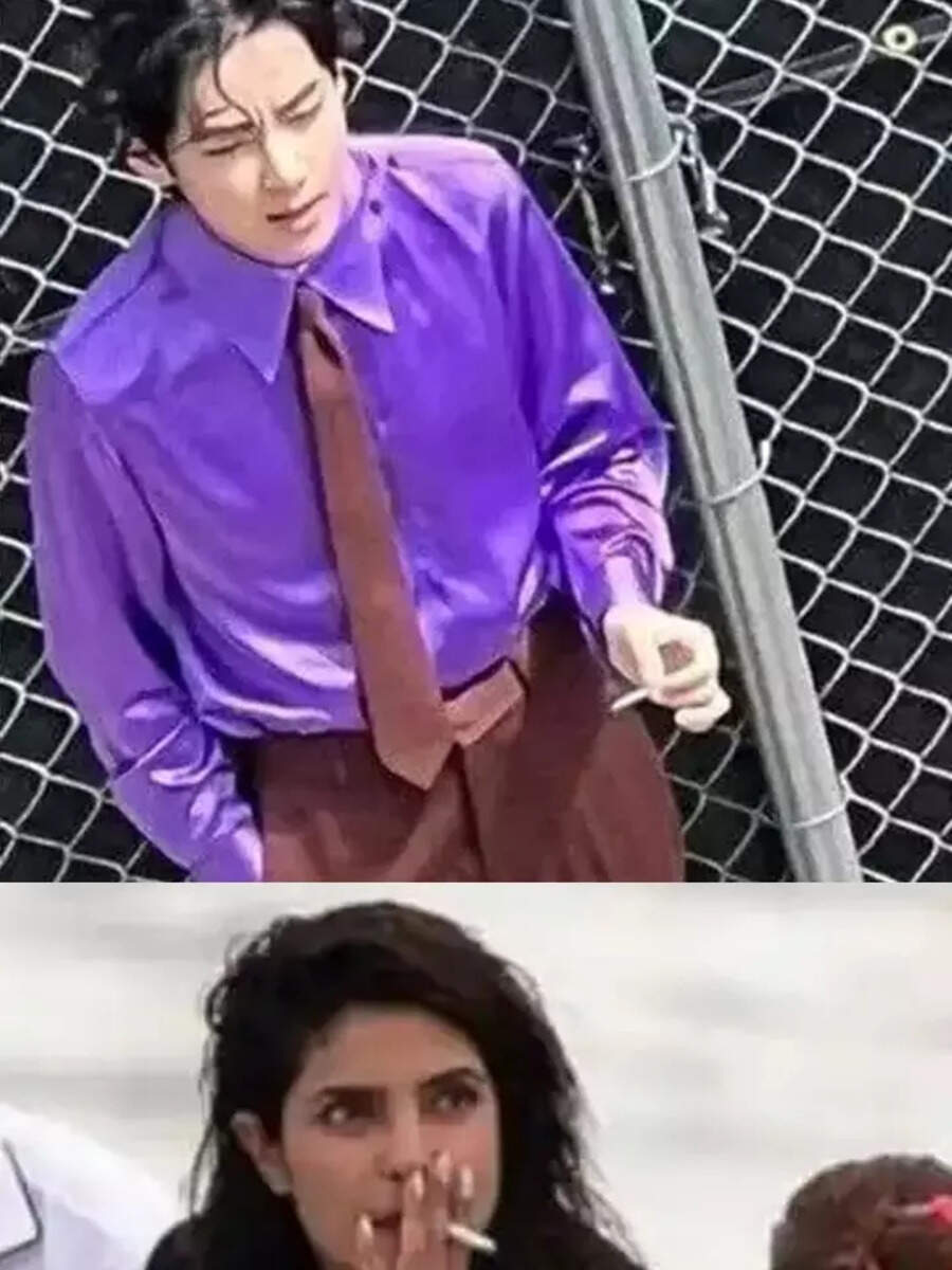 BTS' V to Priyanka Chopra: Celebs who were caught smoking in public ...