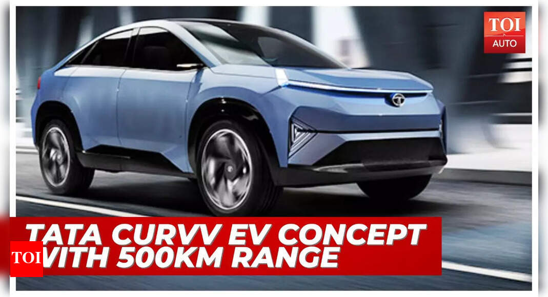 Tata CURVV EV Coupe: Tata Motors' secret EV SUV is the CURVV coupe with ...