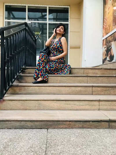 Actress Piyali Mukherjee back to work post maternity leave - Times of India