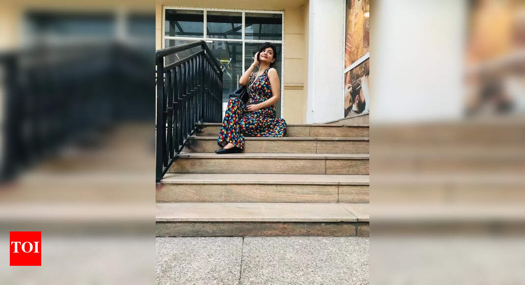 Actress Piyali Mukherjee back to work post maternity leave - Times of India