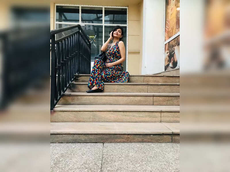 Actress Piyali Mukherjee back to work post maternity leave - Times of India