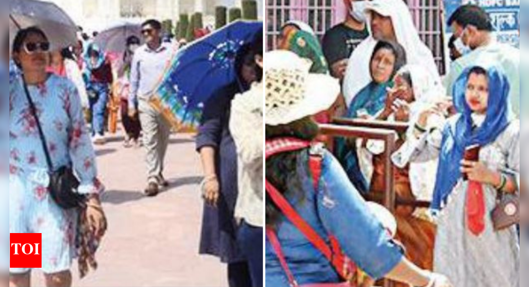 At 44.2c, Agra Is Hottest City In Up | Agra News - Times of India
