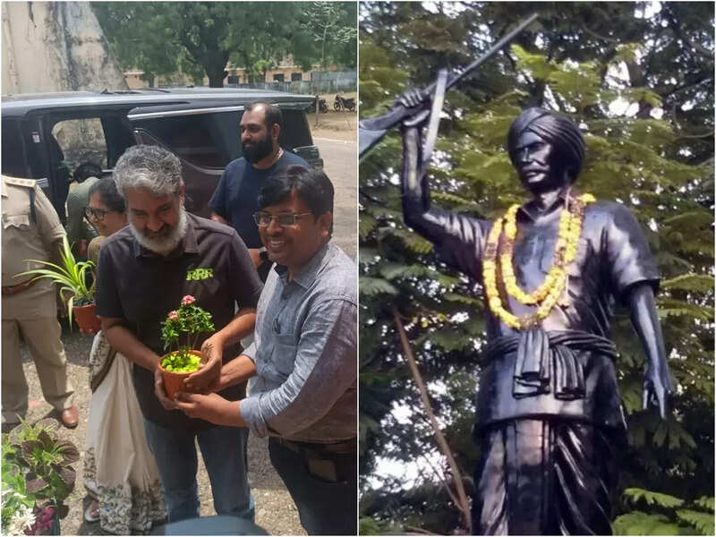 SS Rajamouli visits the native town of Jr NTR’s character in RRR ...