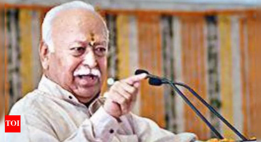 ‘dharma’ To Promote India’s Rise: Rss Chief | Dehradun News - Times of ...