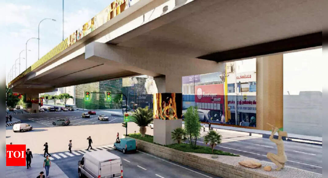 Anna Salai: Chennai: Anna Salai elevated corridor to cut travel time ...