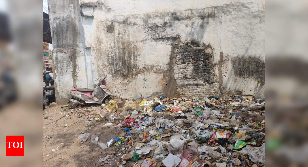 Open dump - Times of India