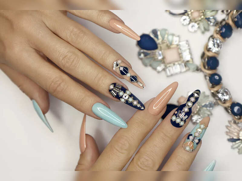 Stay trendy with different nail art styles - Times of India