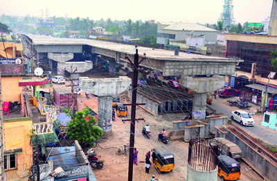 Construction Of Pattabiram Bridge Slows Down Again | Chennai News ...