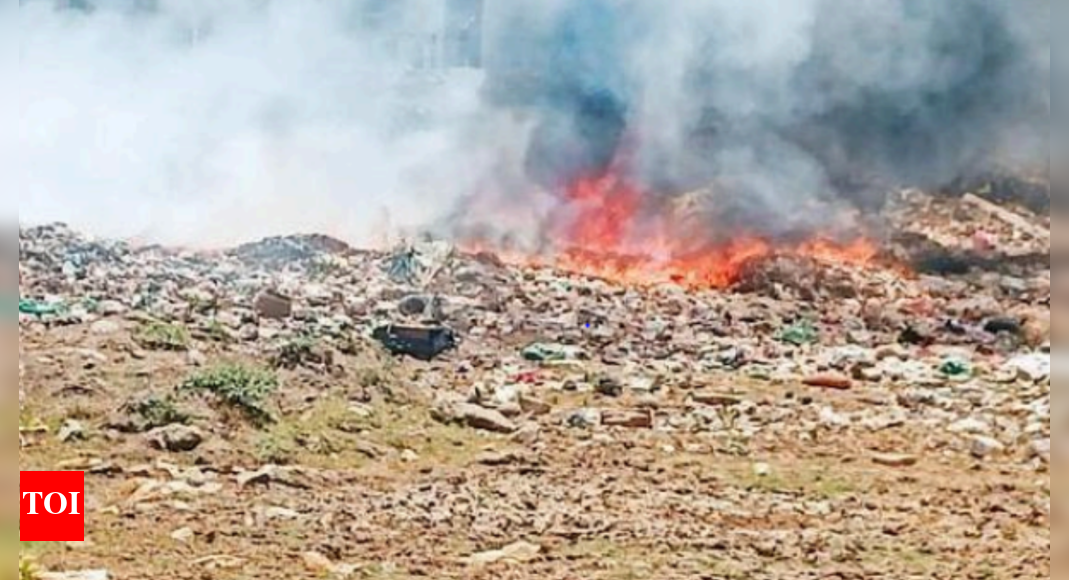 Iyyappanthangal Continues To Choke On Burning Garbage | Chennai News ...