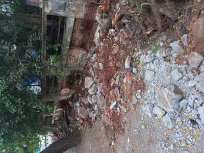cleaning or filling nullah - Times of India
