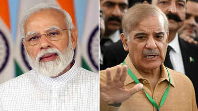 Pakistan: Pakistan PM Shehbaz Sharif writes to PM Modi, bats for ...