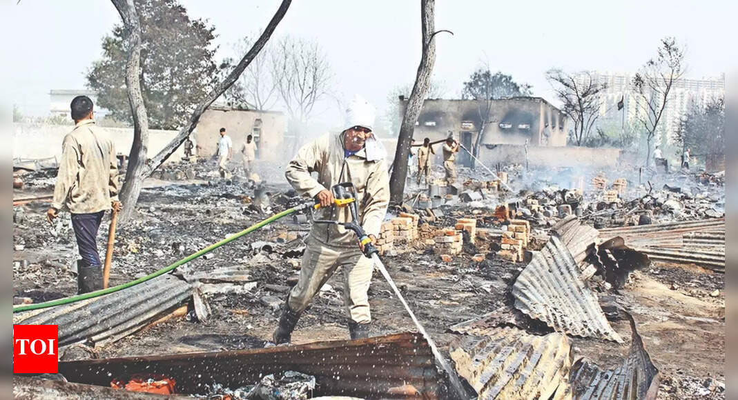 Gau Raksha Dal: Gzb Cowshed Was Set On Fire, Says Gau Raksha Dal ...