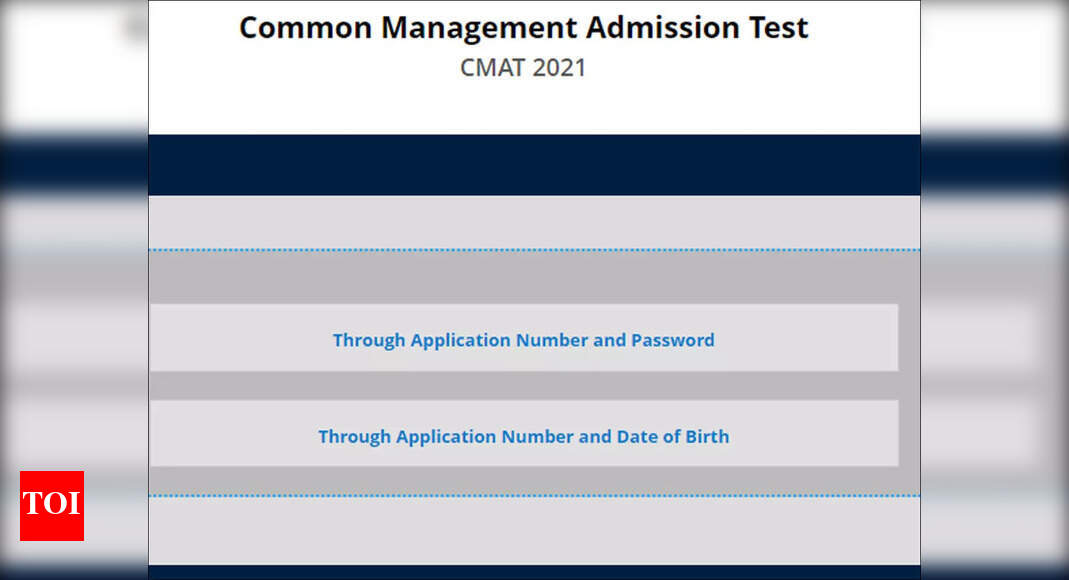 CMAT 2022 Answer Keys released, challenge up to April 21; download here ...