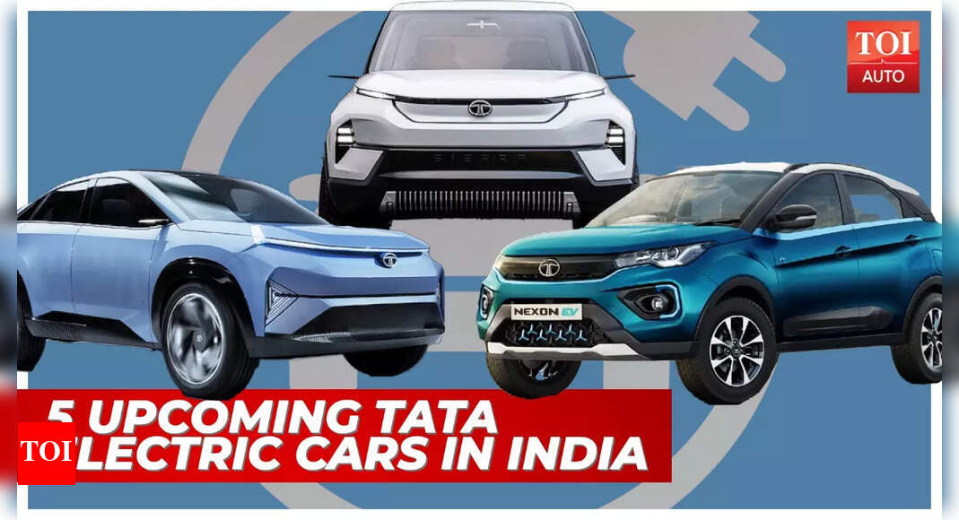 5 upcoming Tata electric cars in India Sierra EV to Curvv EV The Times of India
