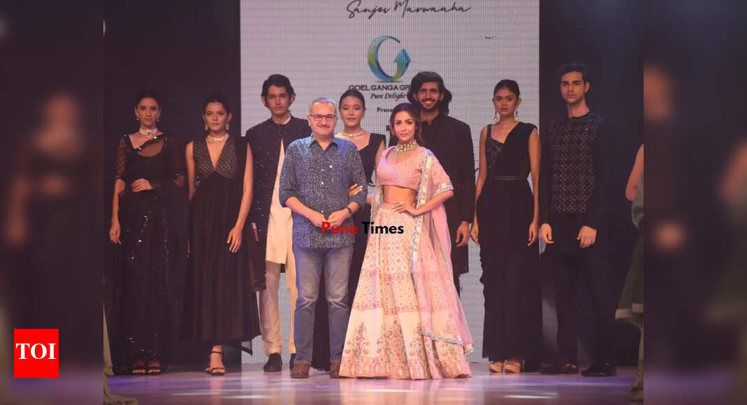 Glitz and glam on the runway | Events Movie News - Times of India