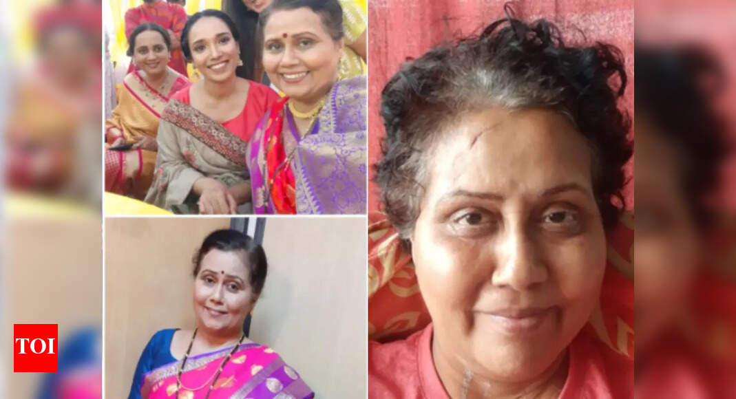 Varsha Dandale shares a BTS pic of her TV comeback post her recovery ...