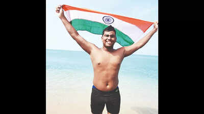 Boy Swims Palk Strait In Under 10 Hrs | Navi Mumbai News - Times of India