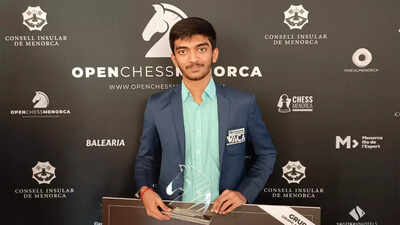 Indian GM Gukesh wins Menorca Open chess tourney | Chess News - Times ...