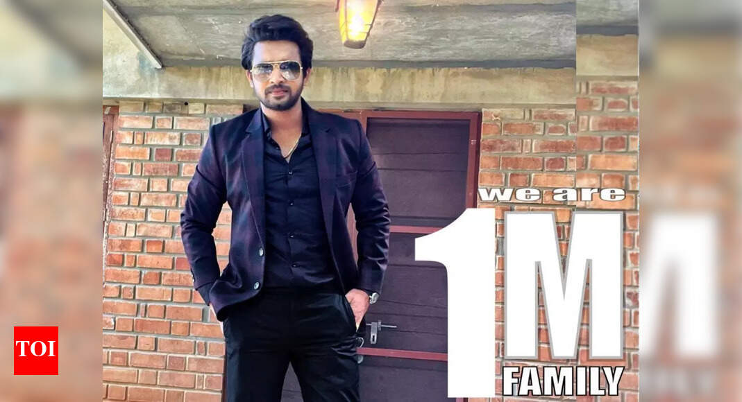 Kiran Raj garners 1 million followers on Instagram; celebrates the ...