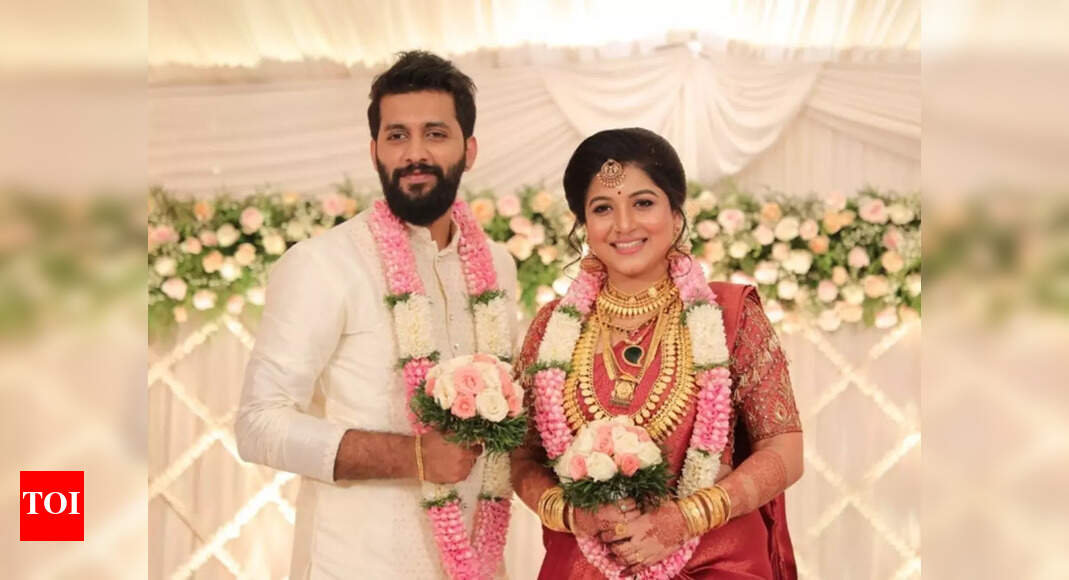 Santhwanam's Appu aka Raksha Raj ties the knot with Arkaj - Times of India