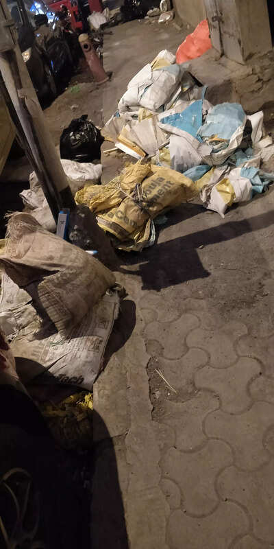 Unattended debris and garbage - Times of India