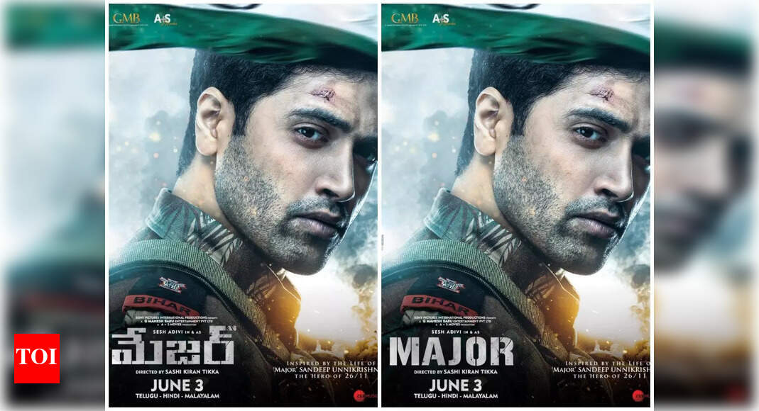 Adivi Sesh’s First Pan India Film 'Major' is to release Worldwide on ...