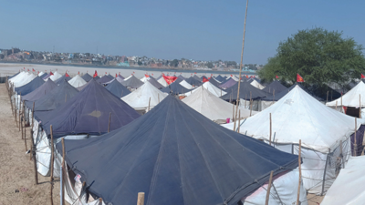 Soon, Tent City in Kashi for tourists | Varanasi News - Times of India