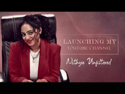 South actress Nithya Menen launches her own Youtube Channel named ...