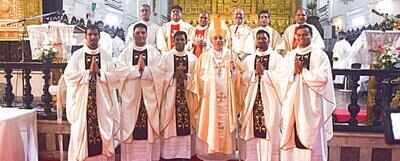 Goa archdiocese receives 5 priests | Goa News - Times of India