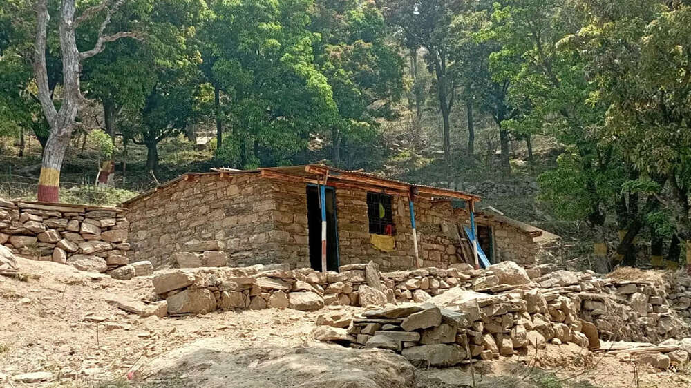 Photos: Two return to ‘ghost village’ of Uttarakhand, revive it | The ...