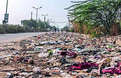 Clear Roadside Waste By May 5, Says Mcg | Gurgaon News - Times of India