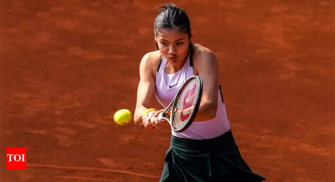 Impressive Emma Raducanu into last 16 in Madrid | Tennis News - Times ...