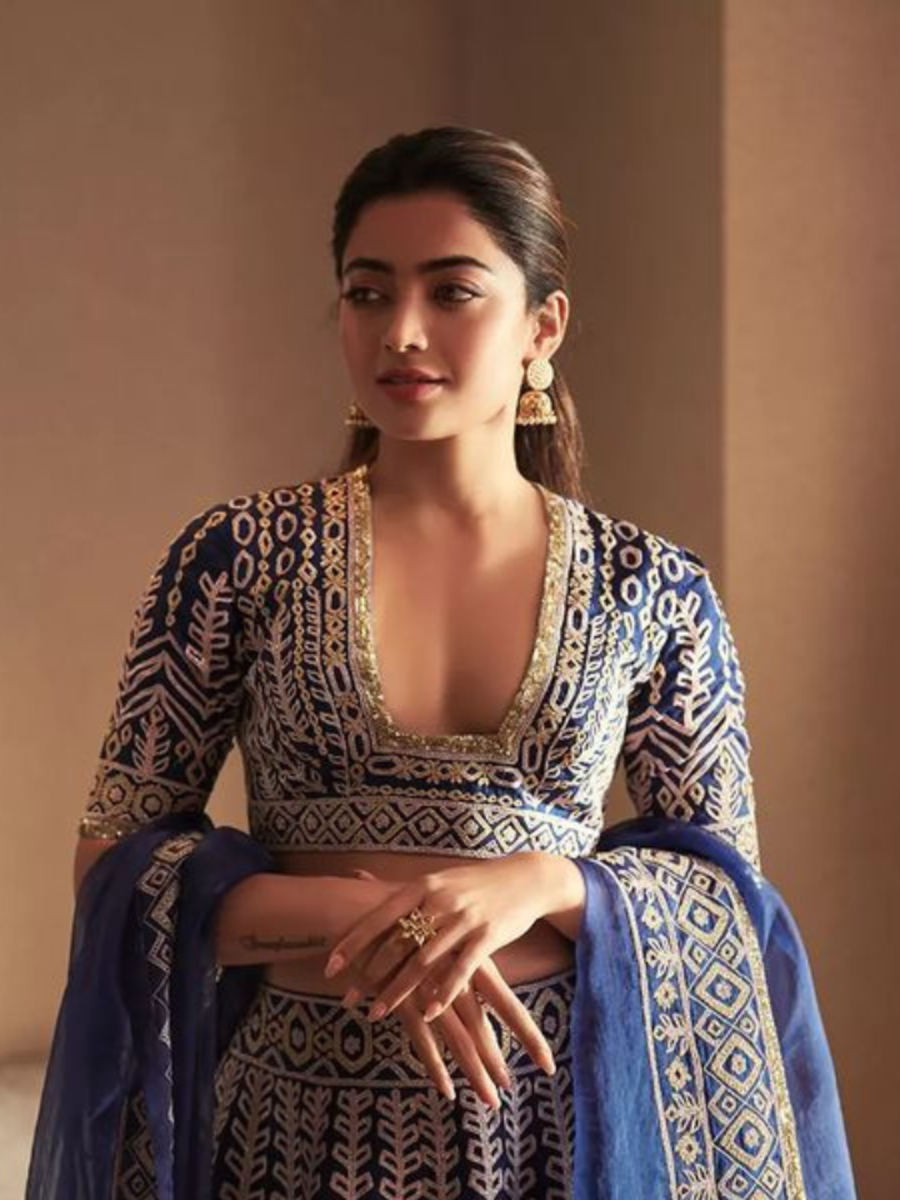 Rashmika Mandanna's bold blouse designs | Zoom TV