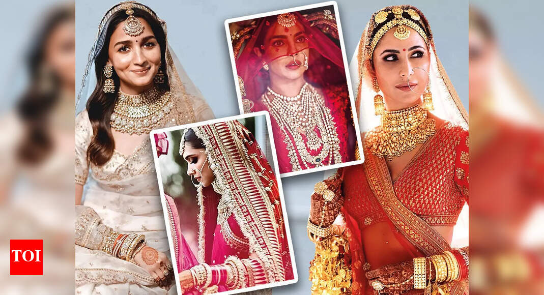 Brides go for celeb-inspired jewellery this shaadi season - Times of India