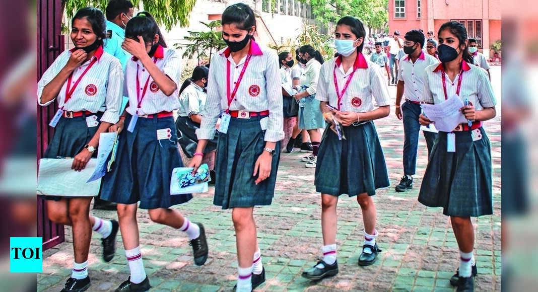Braving The Heat, Students Take First Major Cbse Class 12 Exam ...
