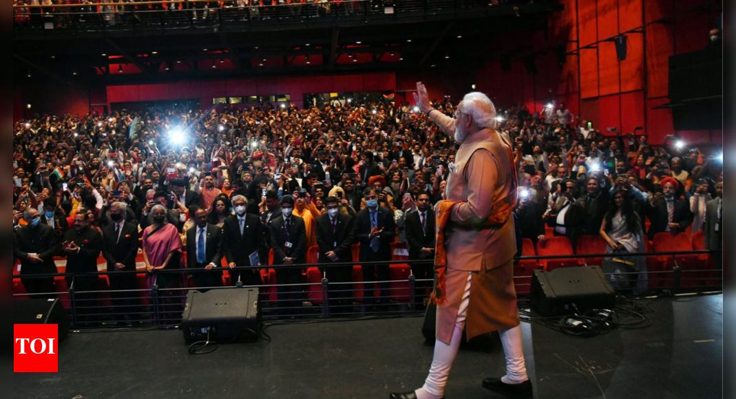'2024- Modi once more': BJP's slogan for next Lok Sabha elections? | India News - Times of India