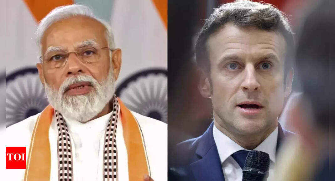 Macron: Modi-Macron talks to figure host of key issues | India News ...