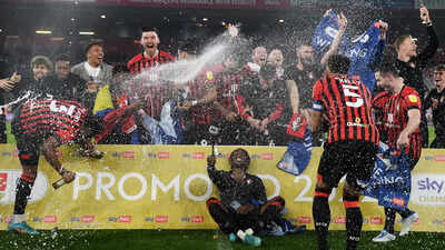 Bournemouth seal automatic promotion to Premier League | Football News ...