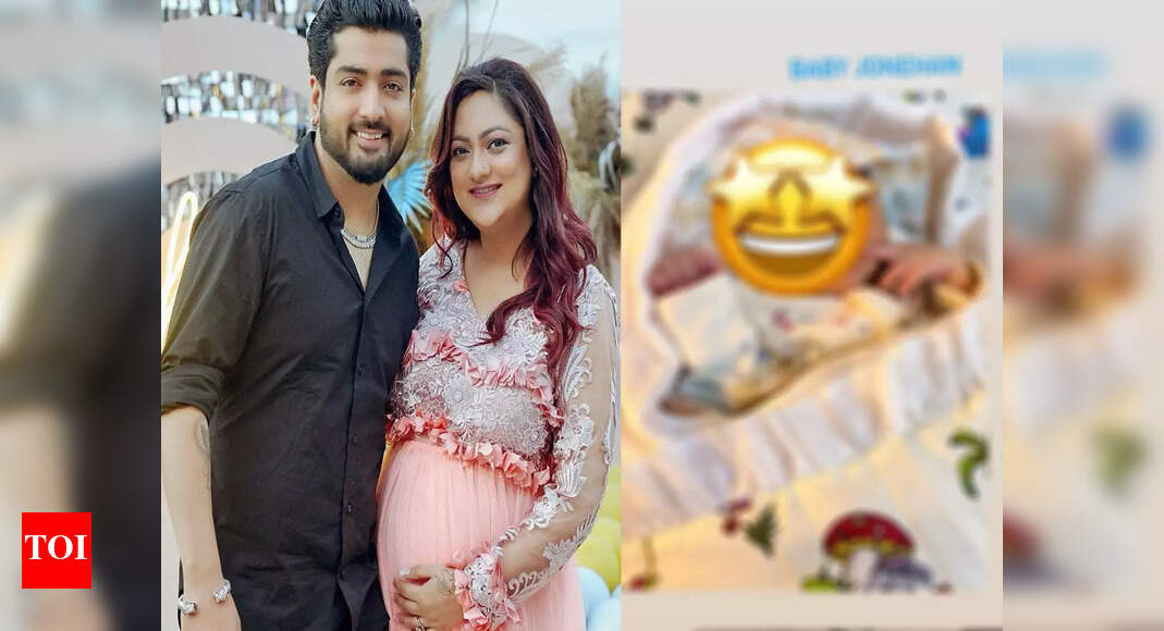Pic: Here is the first glimpse of Jaani’s baby boy | Punjabi Movie News ...