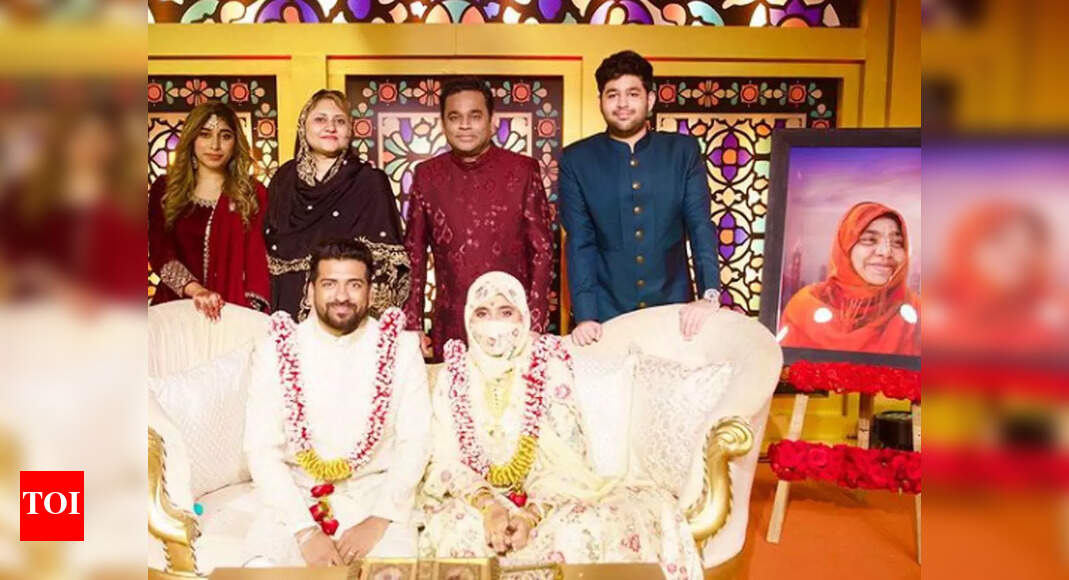 AR Rahman Daughter Marriage: AR Rahman's daughter Khatija gets married ...