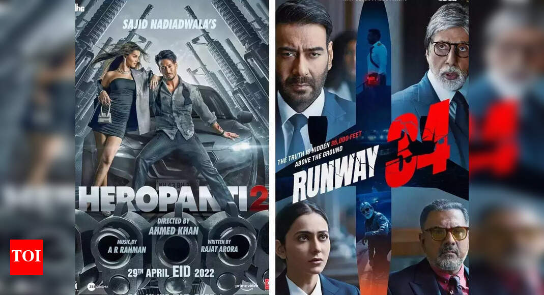 'Runway 34' and 'Heropanti 2' Second Friday Box Office Collection ...