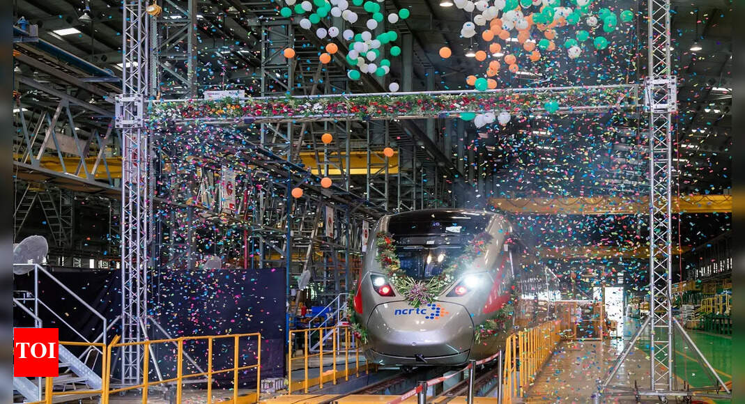 NCRTC receive first RRTS trainset in 24 months from date of contract ...